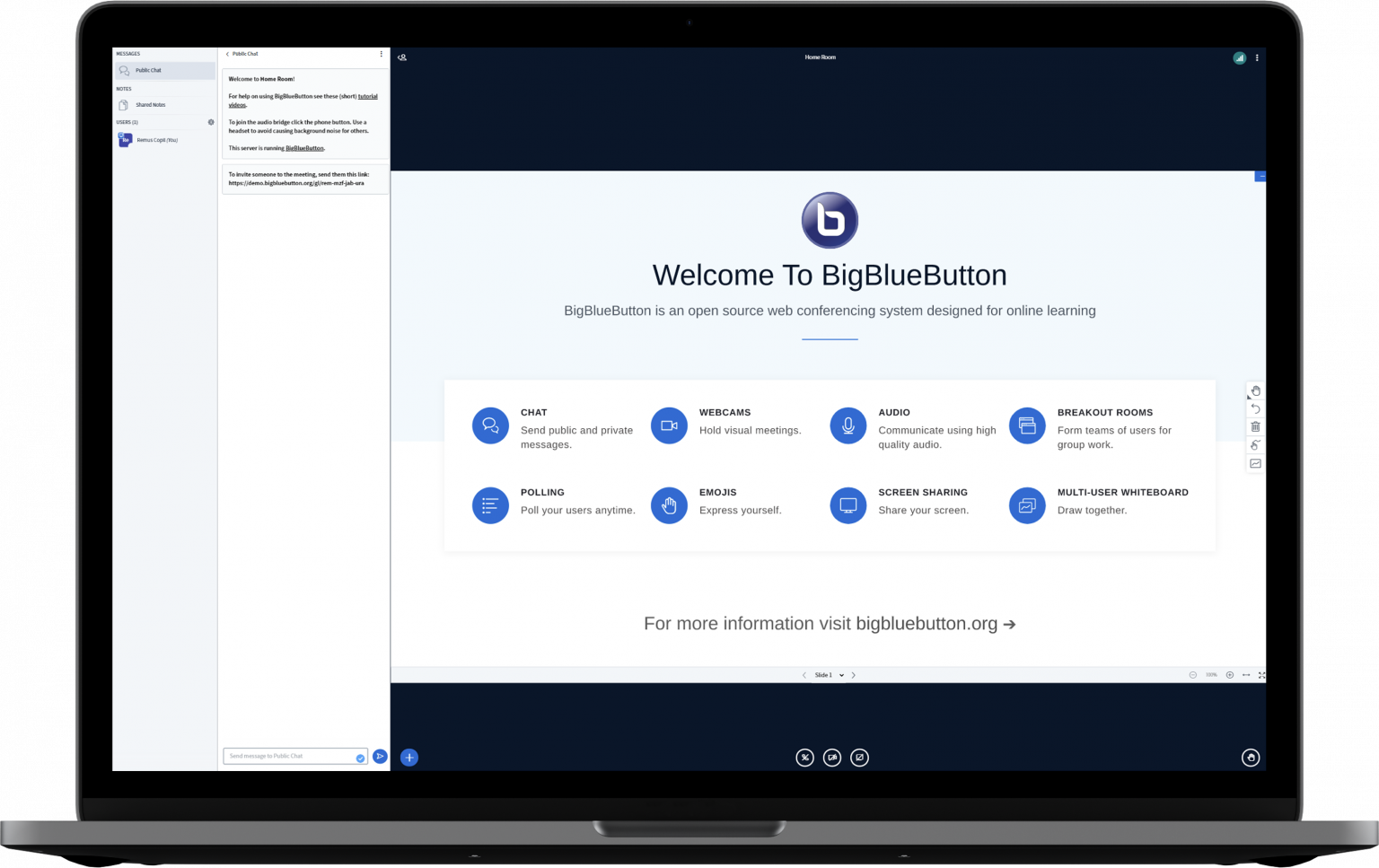 B3 Release - BigBlueButton - Open Source Web Conferencing