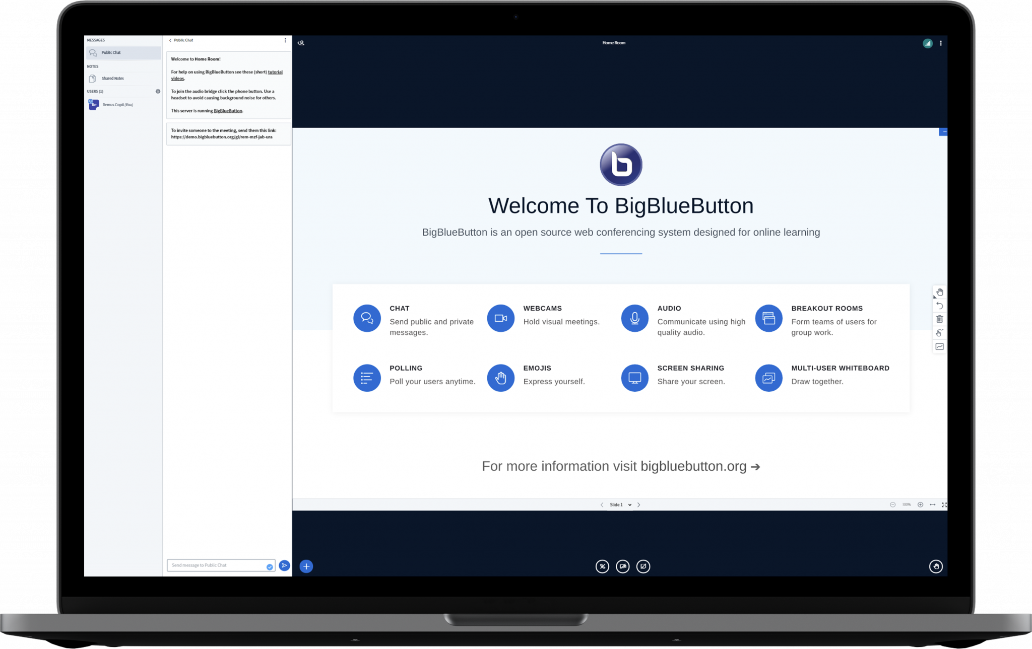 B3 Release - BigBlueButton - Open Source Web Conferencing